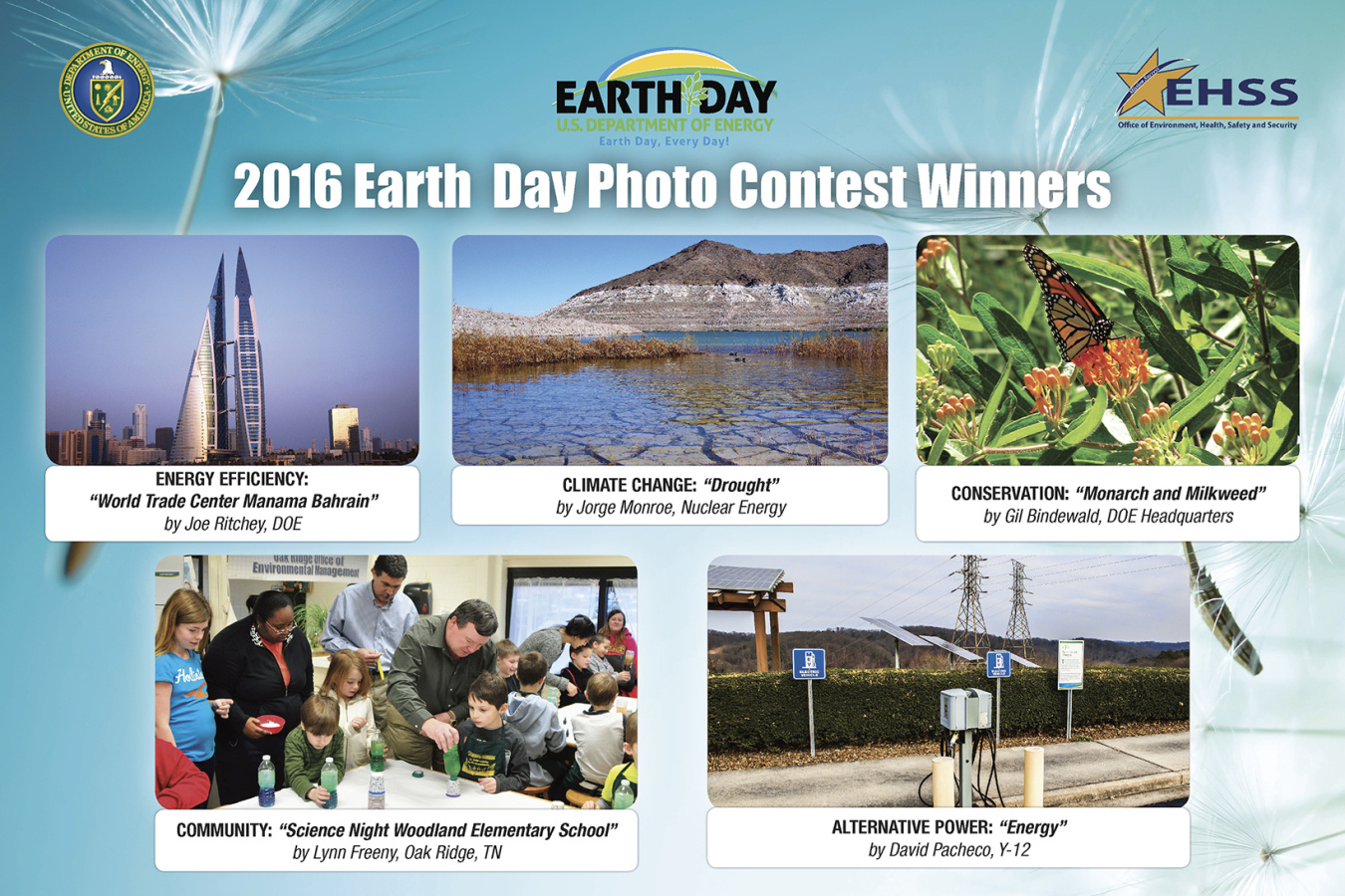 2016 Earth Day Posters | Department of Energy